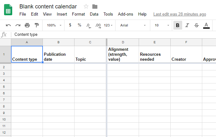 How to create a content schedule – and stick to it! – Nat Newman
